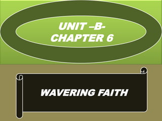 Wavering faith | PPT