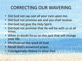 Wavering Faith | PPT