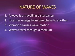 Waves (Grade 7, Quarter 3) Suggested Guide for Discussion | PPTX