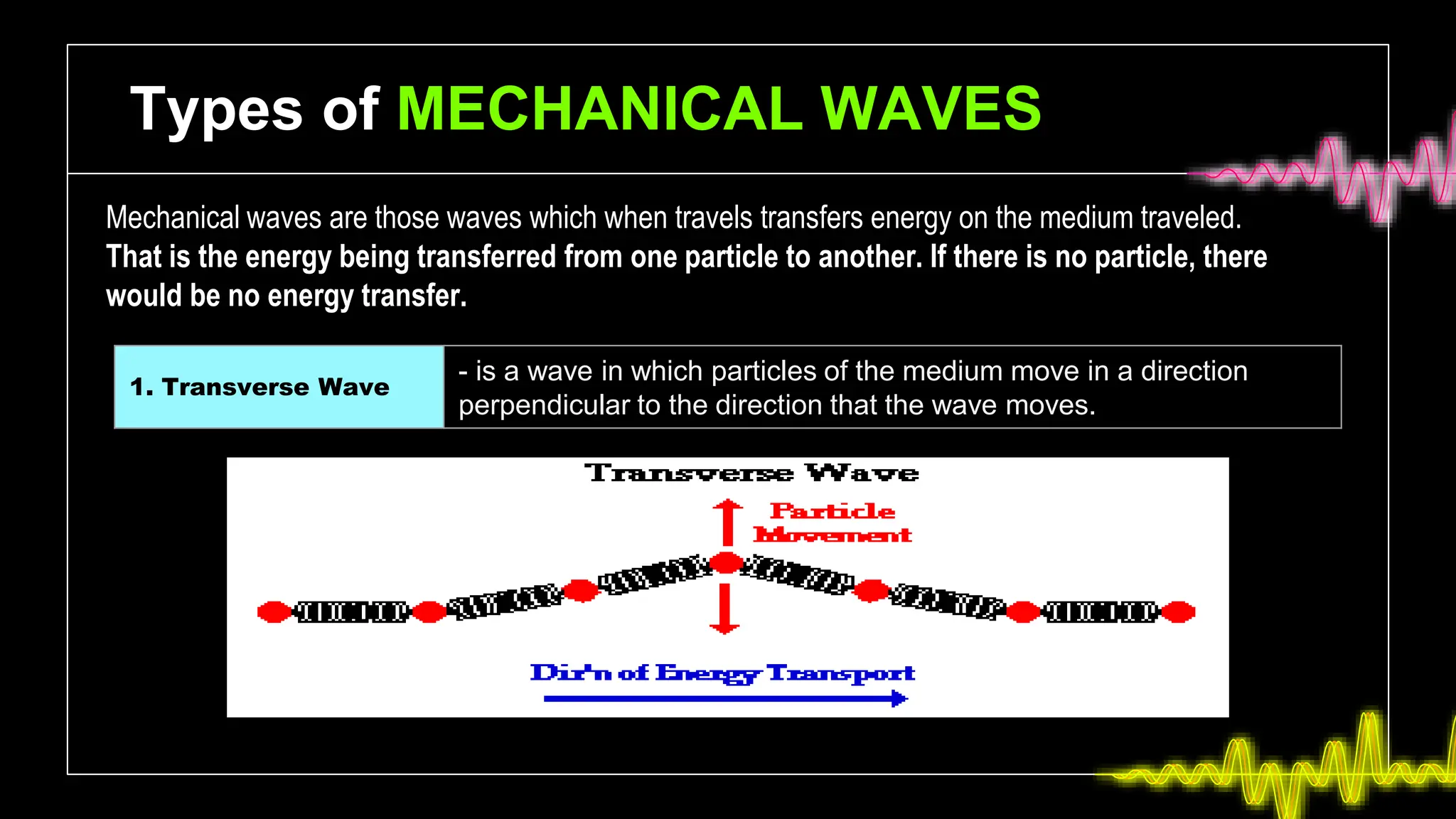 Grade 7 Science Quarter 3: Lesson2 WAVES | PPTX