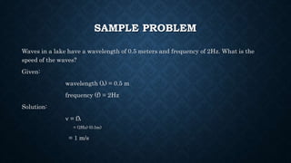 Grade 7- Science (3rd Quarter) Waves.pptx