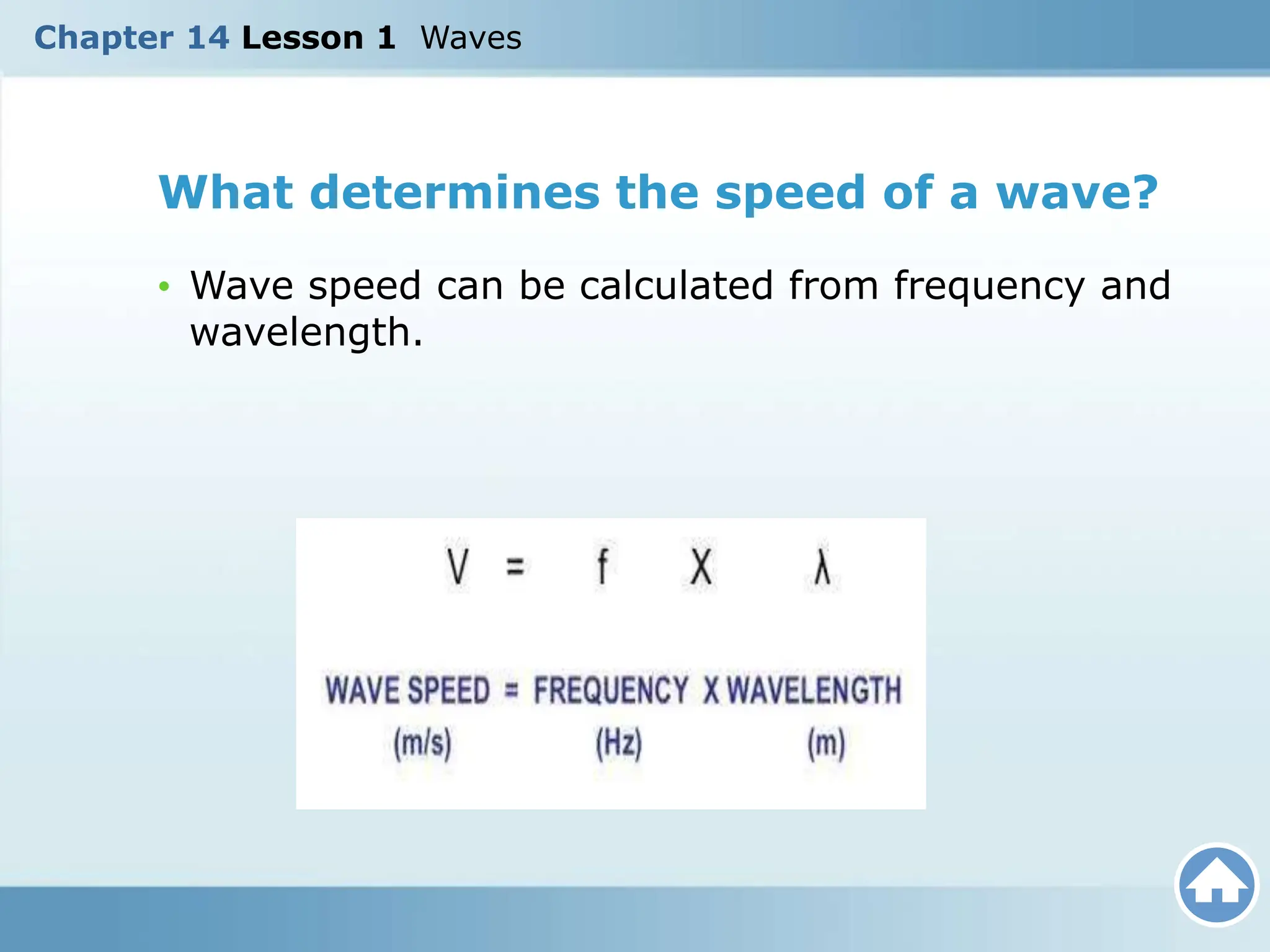 integrated science chapter 14 lesson 1: Waves.ppt