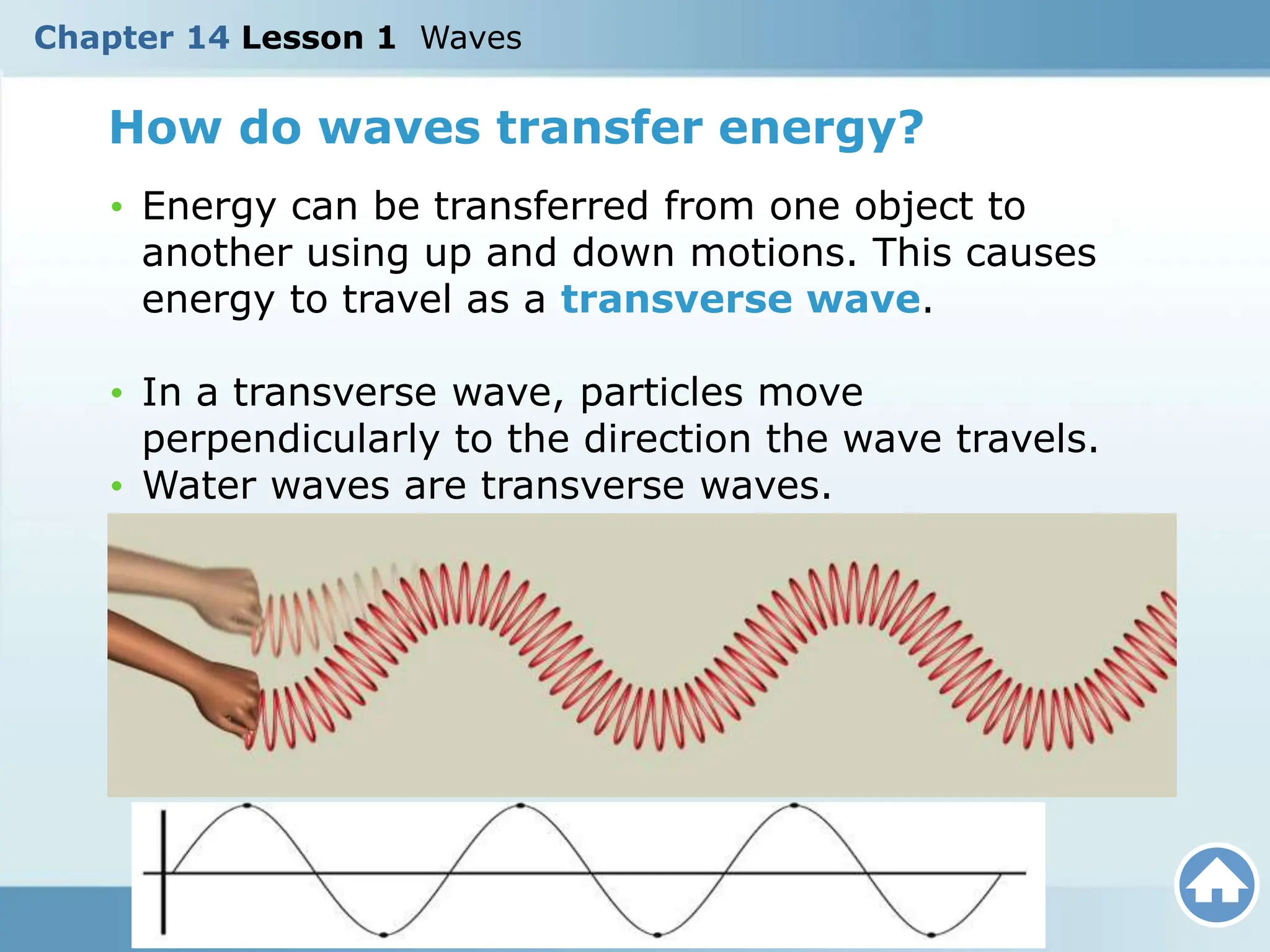 integrated science chapter 14 lesson 1: Waves.ppt