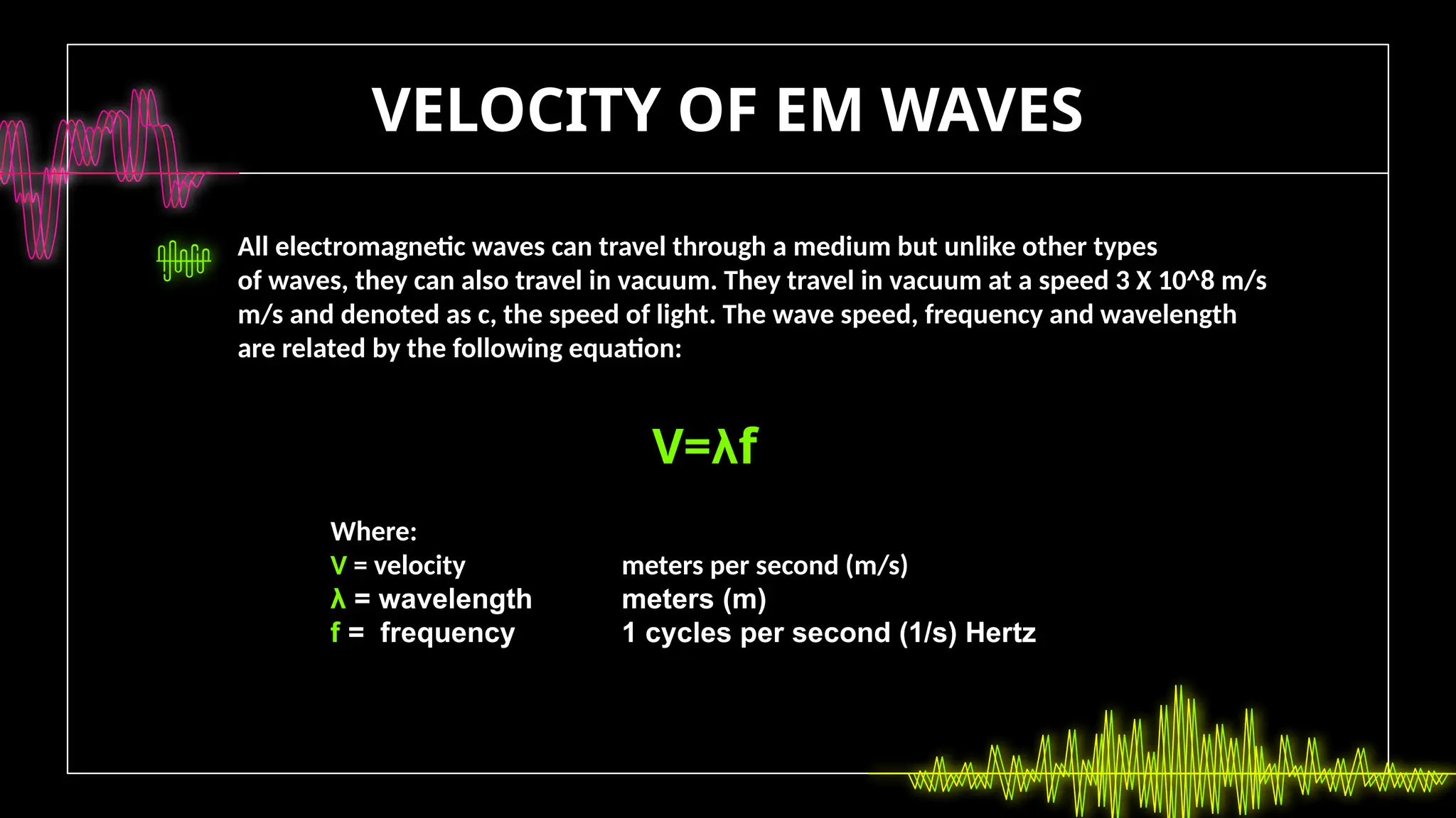 waves and propagation presentation about waves | PPTX