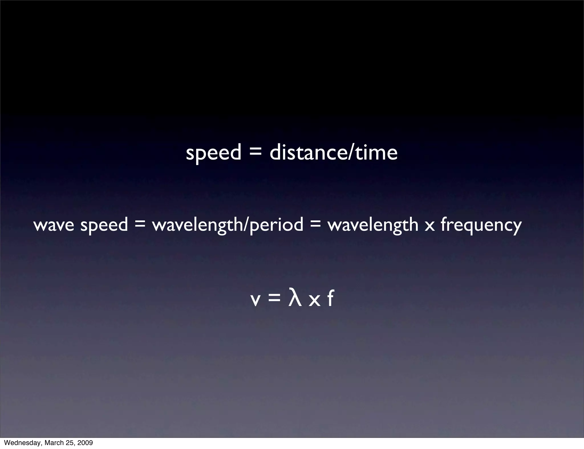 Mechanical Waves | KEY