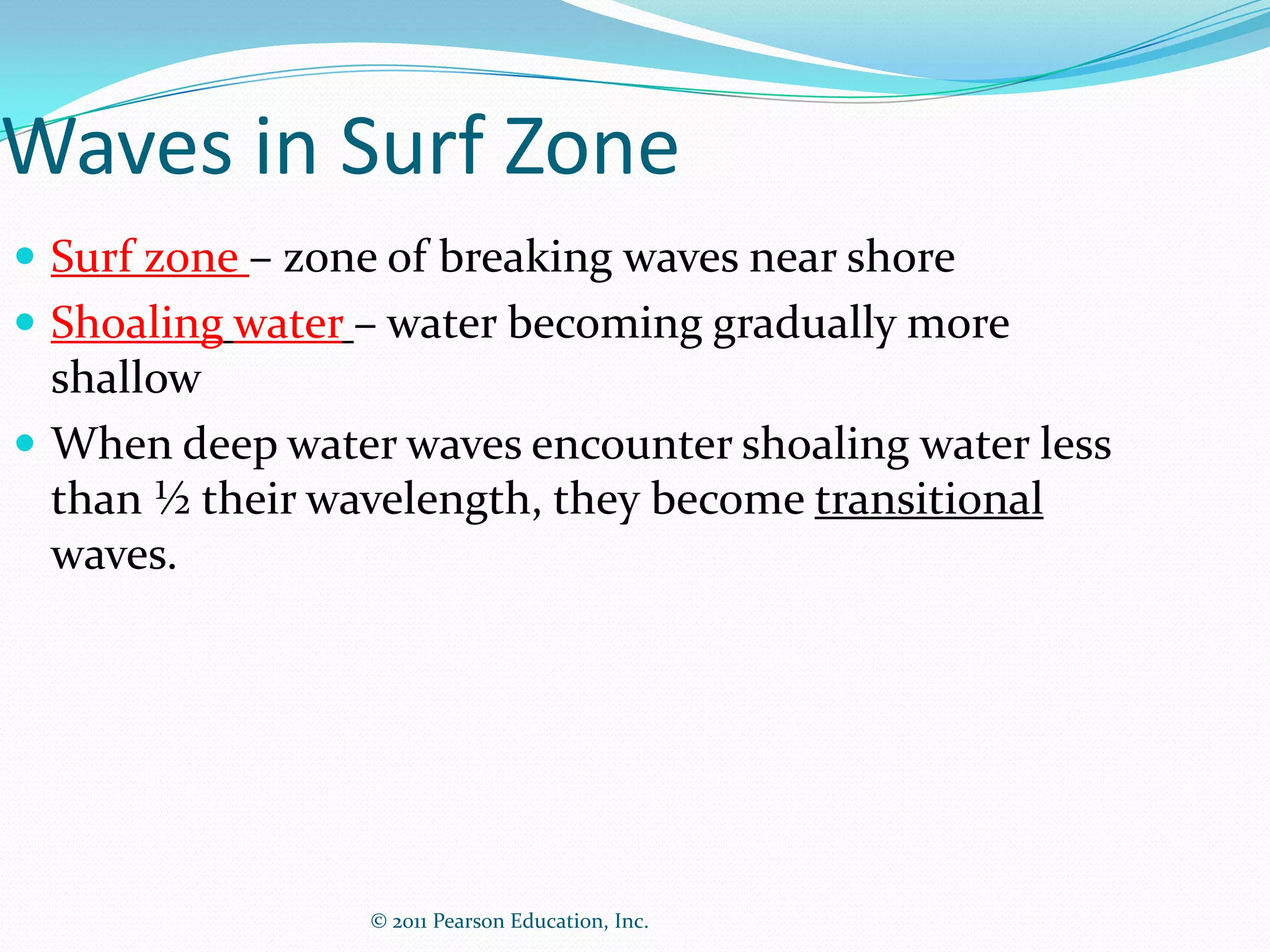 Waves - Swell, Types, Reflection, Refraction, Tsunamis | PPTX