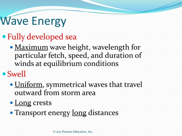Waves - Swell, Types, Reflection, Refraction, Tsunamis | PPTX