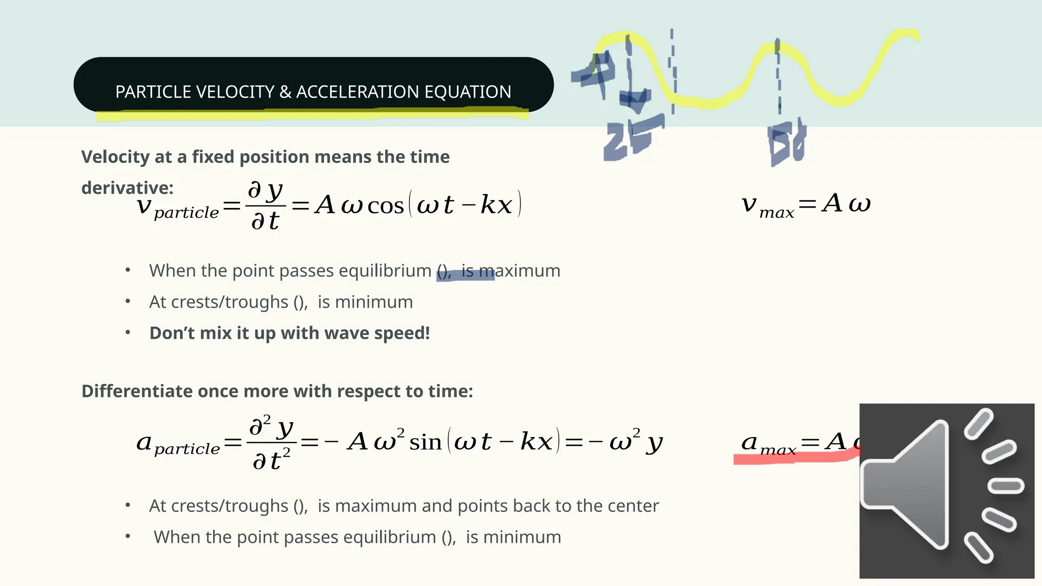 Wave, equation, characteristic and interference. | PPTX