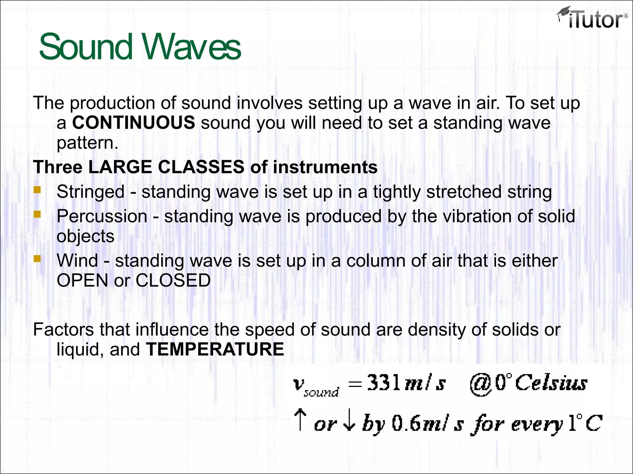 Waves and Sound | PPT