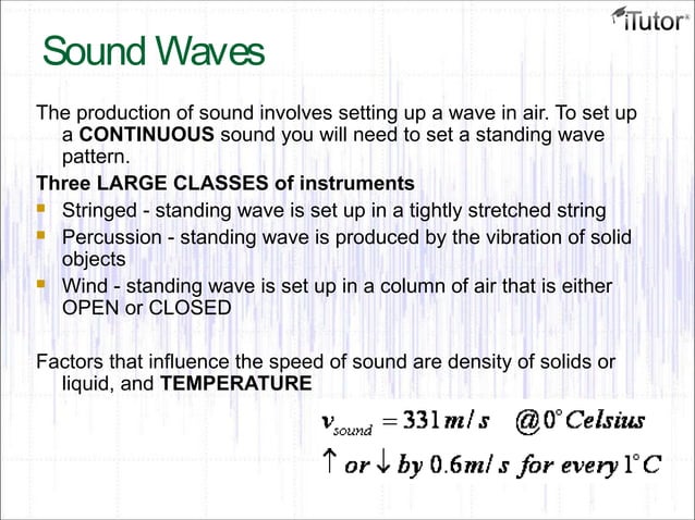 Waves and Sound | PPT