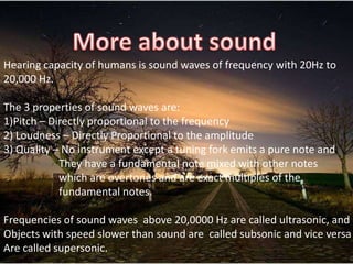 Waves and sounds | PPTX