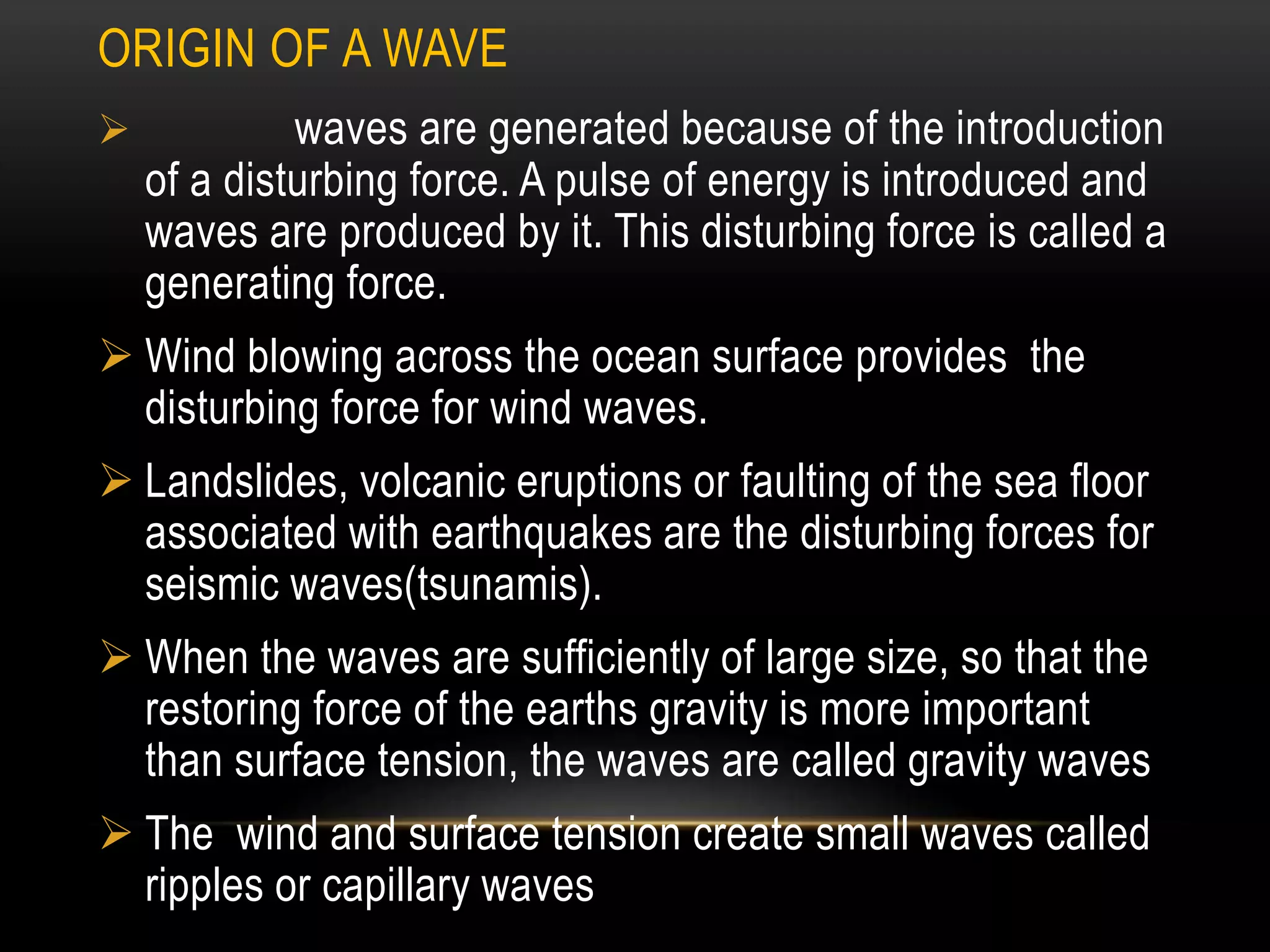 Waves and their significance | PPTX