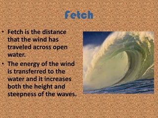 Waves And Tides 16 2 Ppt Vocab | PPTX | Geography | Science