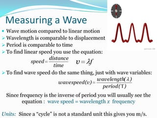 Waves and vibrations | PPTX