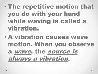 Waves around you | PPTX | Physics | Science