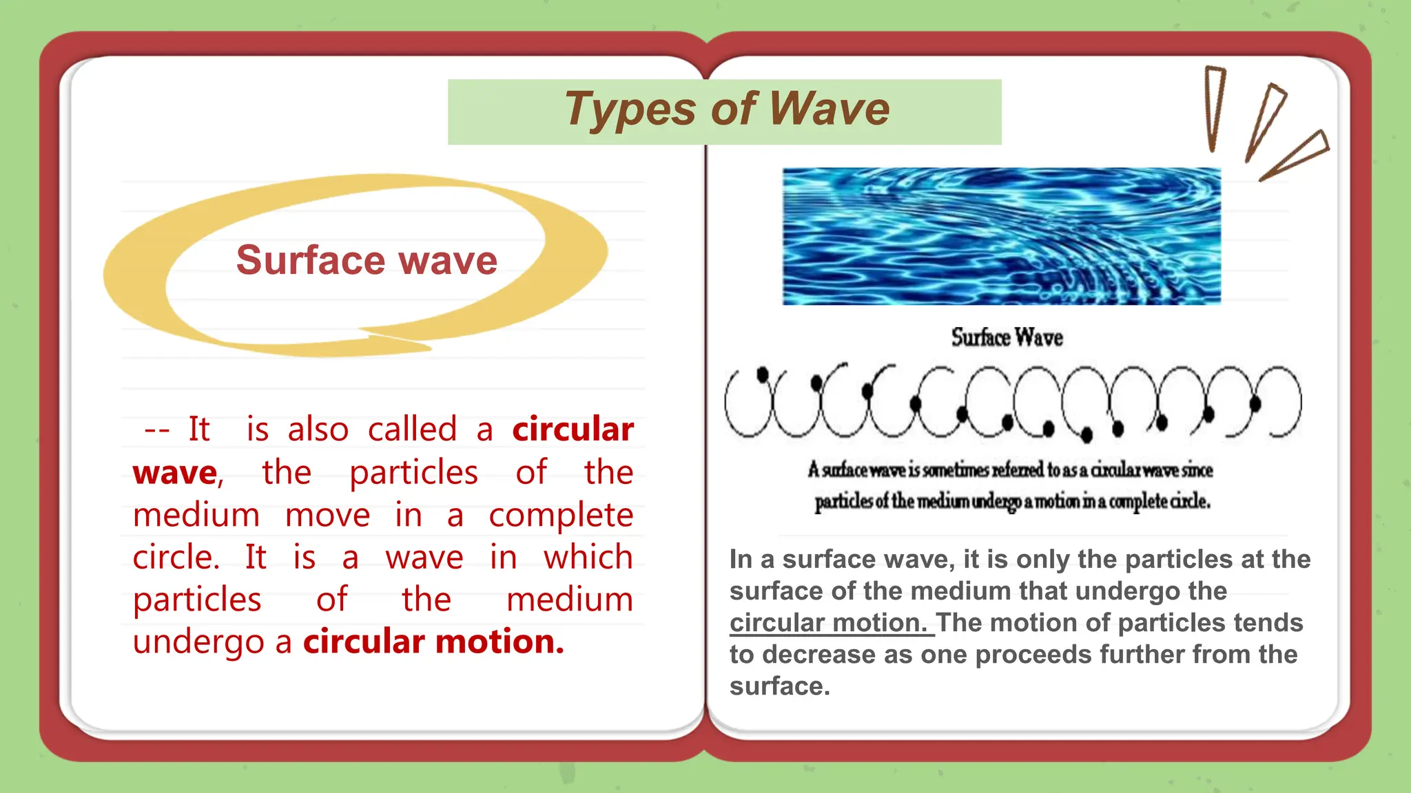 Science 7- grade seven quarter 3 waves and types | PPTX