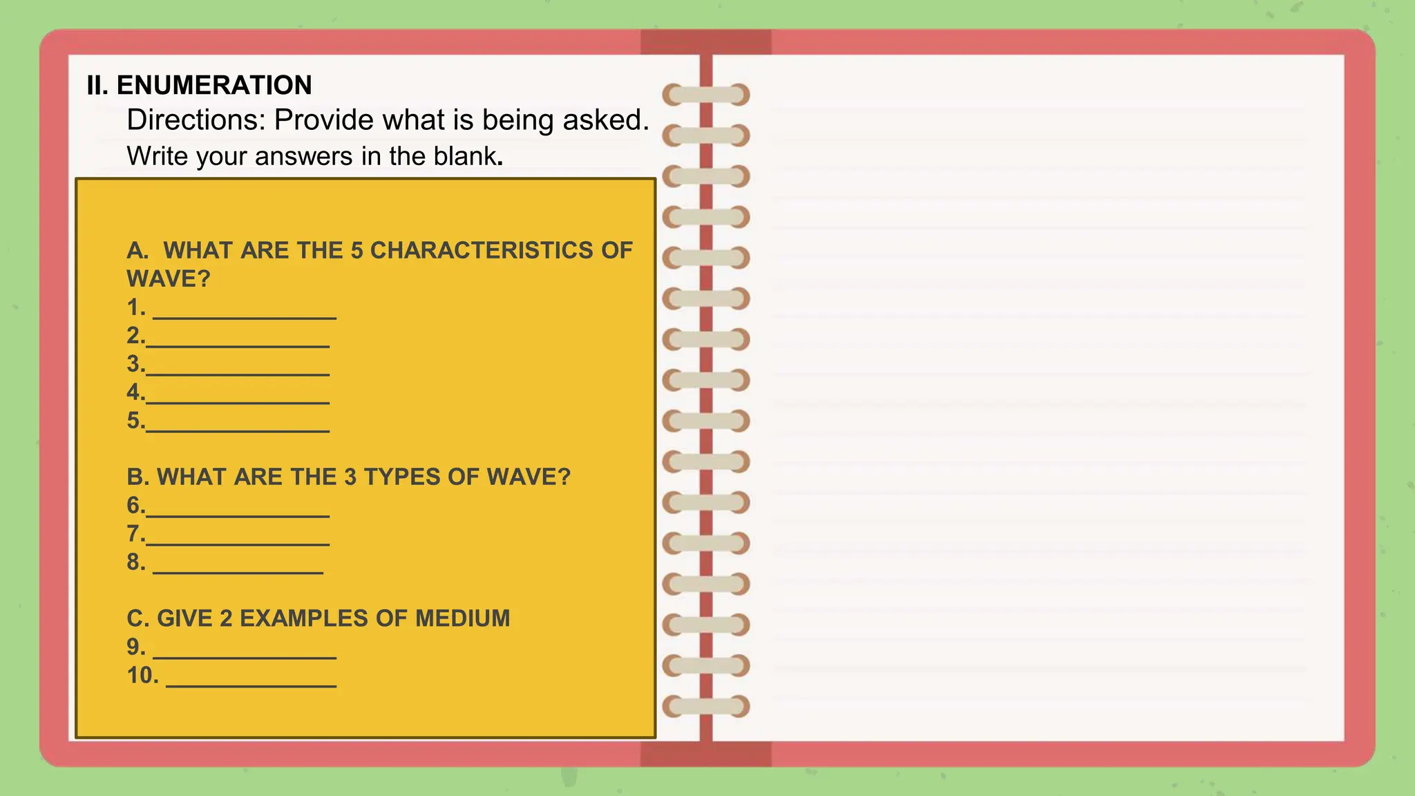 Science 7- grade seven quarter 3 waves and types | PPTX