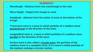 Science 7- grade seven quarter 3 waves and types | PPTX
