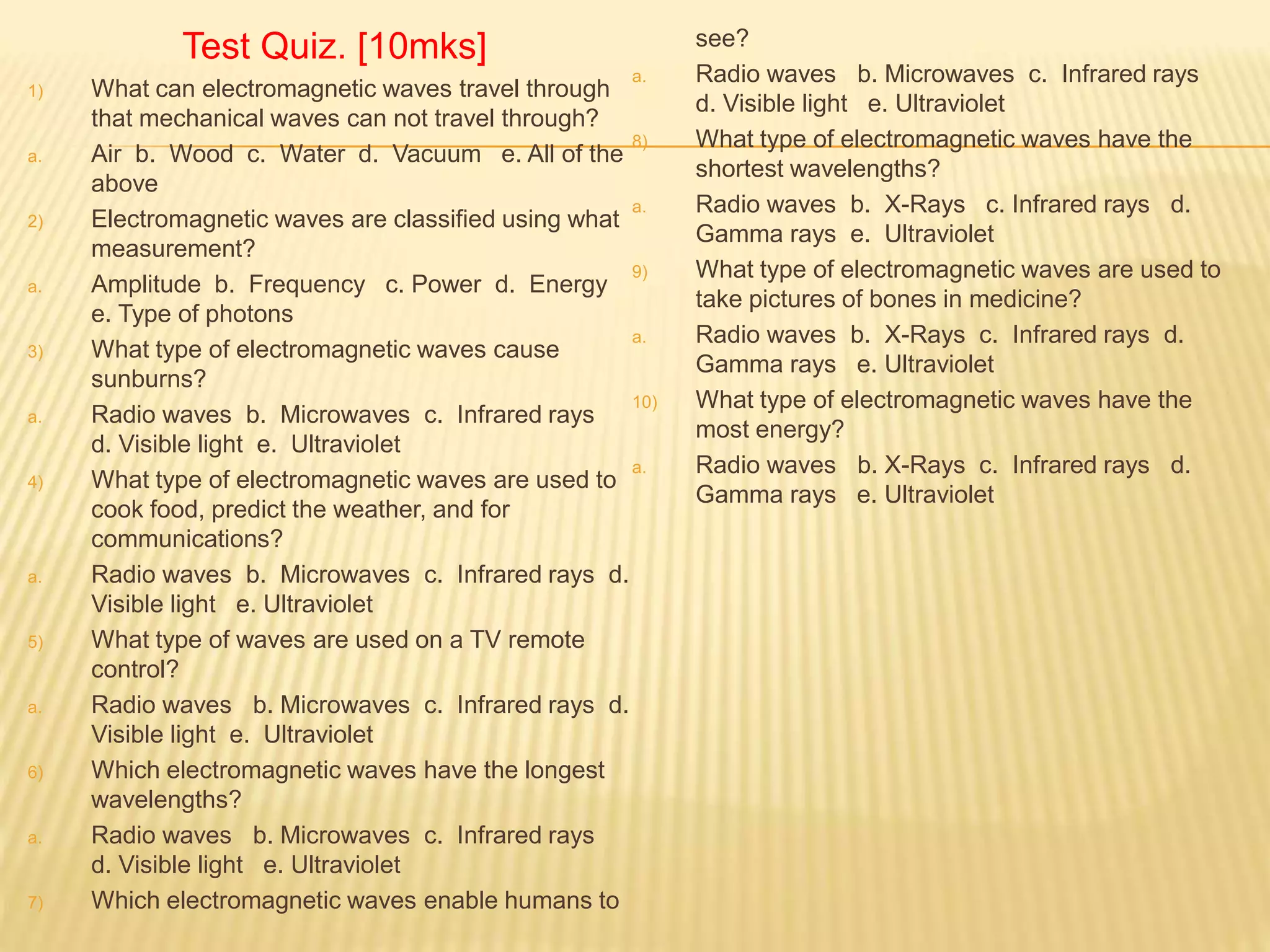 Waves and sound grade 10 | PPTX