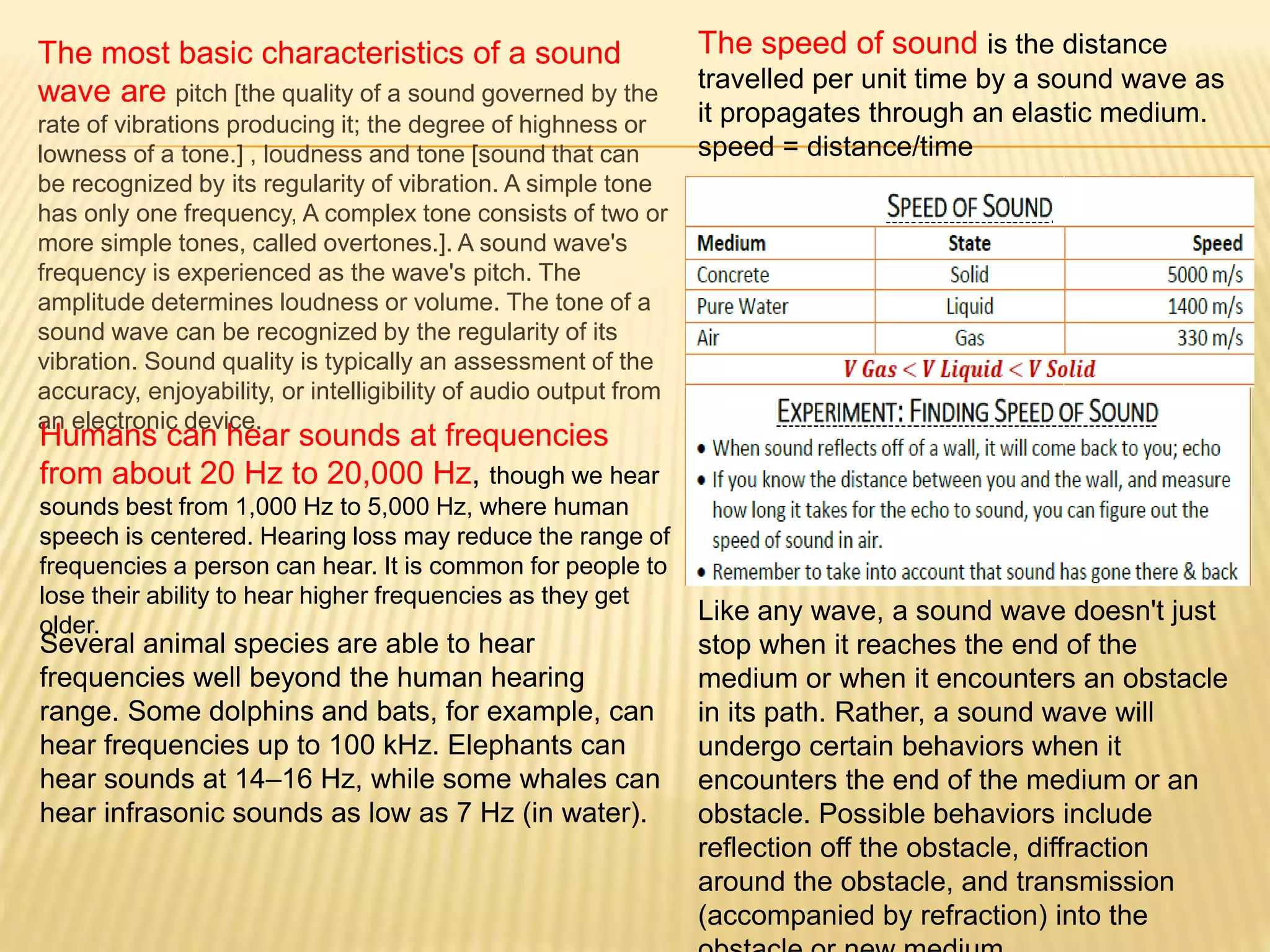 Waves and sound grade 10 | PPTX