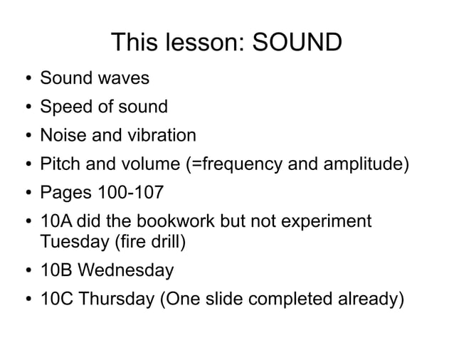 Waves Grade 10 Physics 2012 | ODP