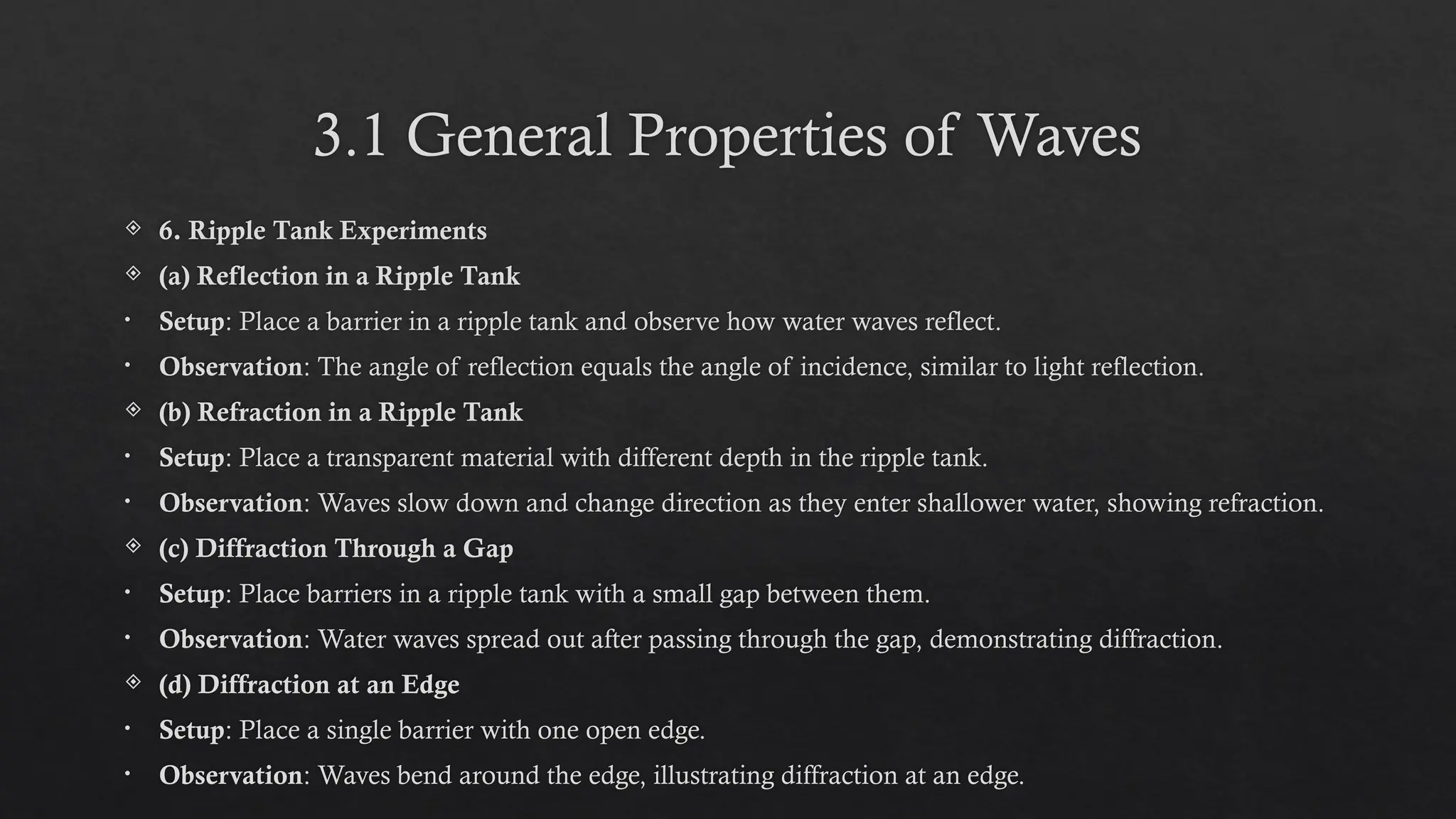Waves, Light and Sound Presentation IGCSE | PPTX
