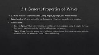 Waves, Light and Sound Presentation IGCSE | PPTX