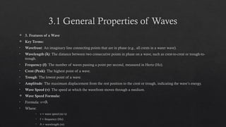 Waves, Light and Sound Presentation IGCSE | PPTX