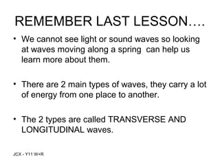 Waves lesson 2 | PPT