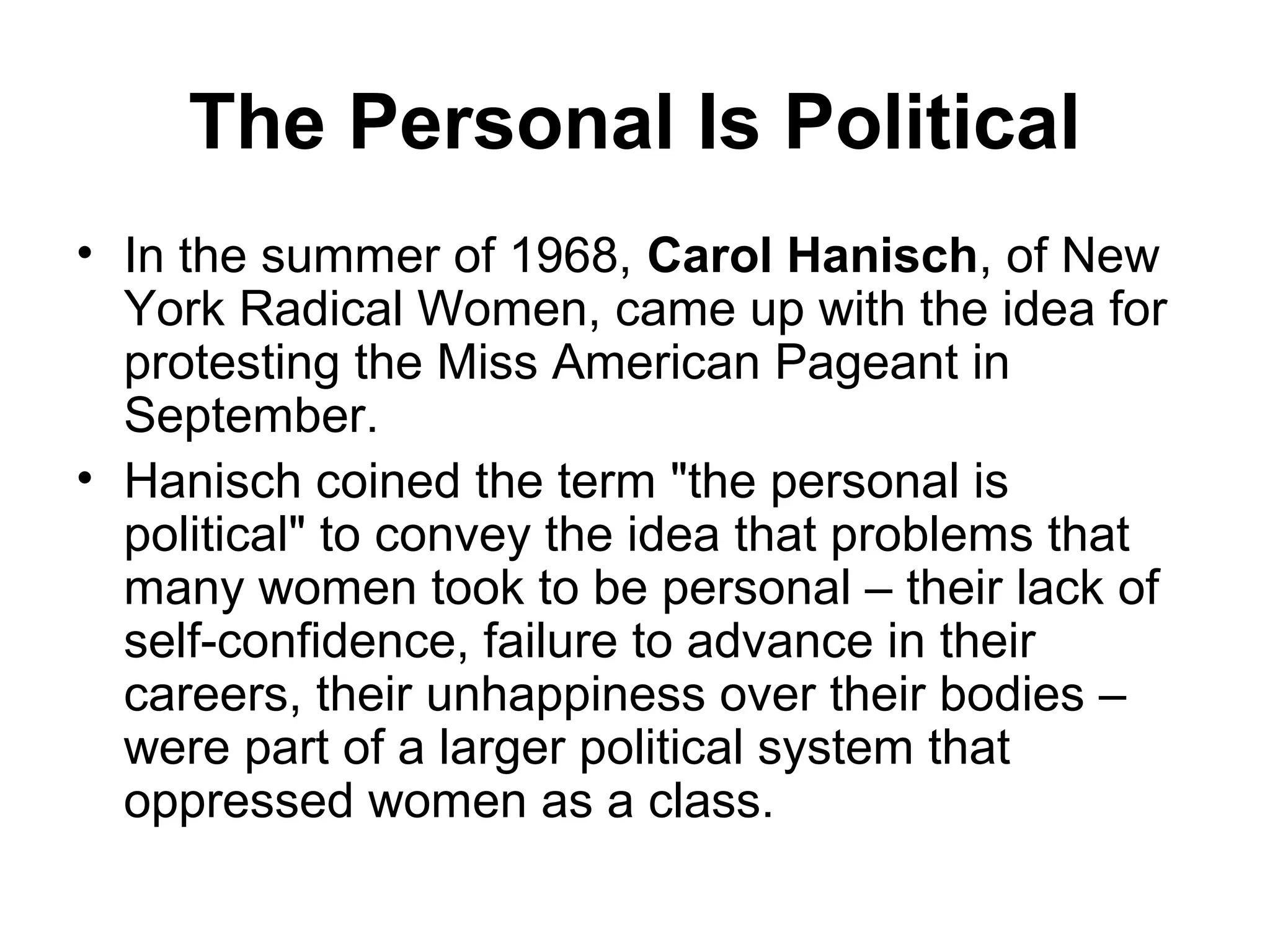 Waves of feminism | PPT