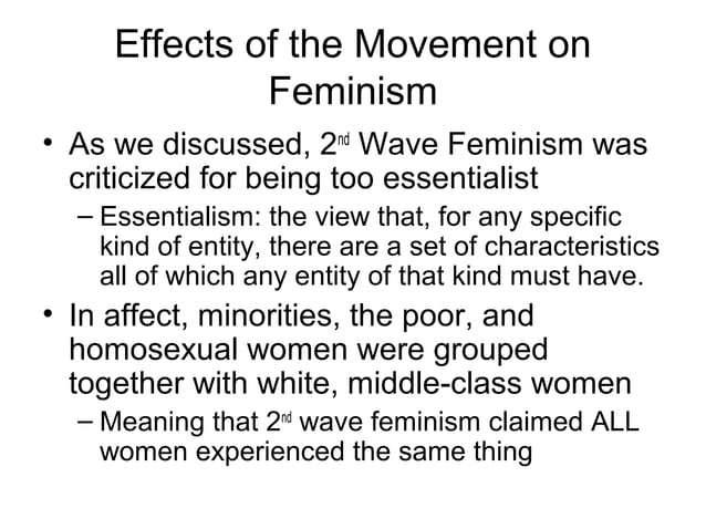 Waves of feminism | PPT