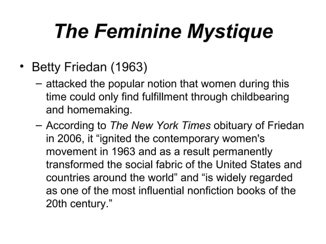 Waves of feminism | PPT