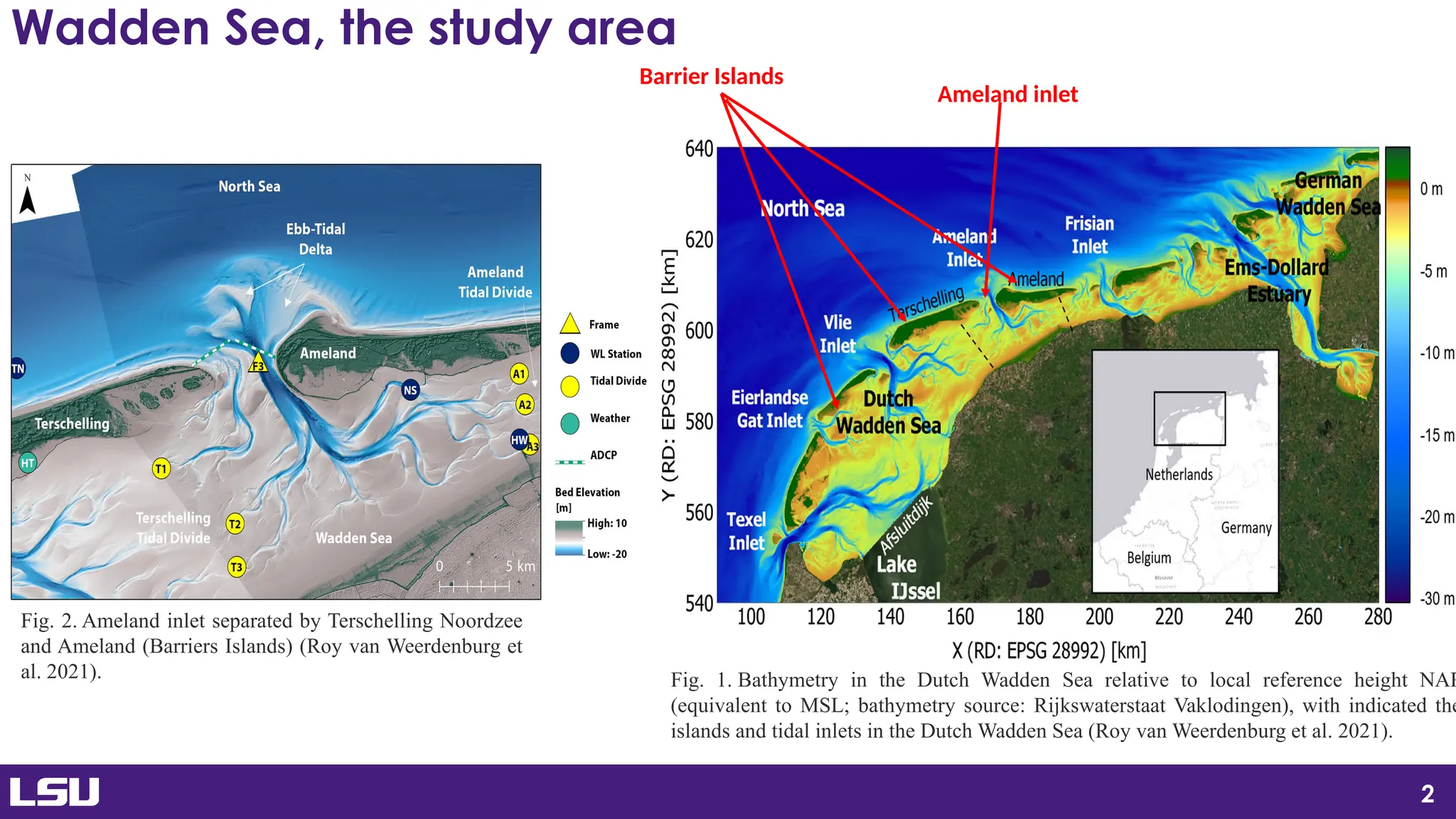 Waves generation and dissipation at the waden sea, Netherlands with ...