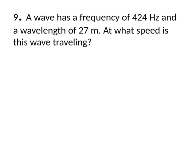 Topic: Wave Speed Grade 7 Science .pptx | Physics | Science