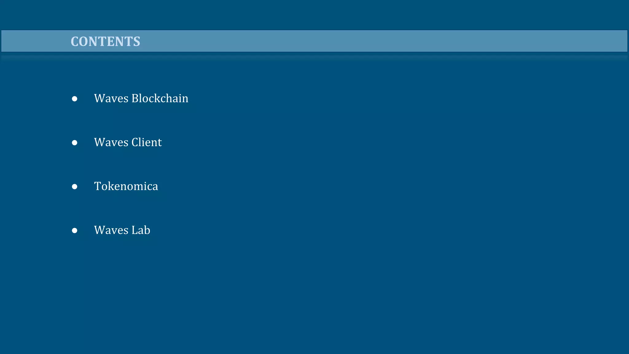 Waves Platform - A Complete Overview | PDF