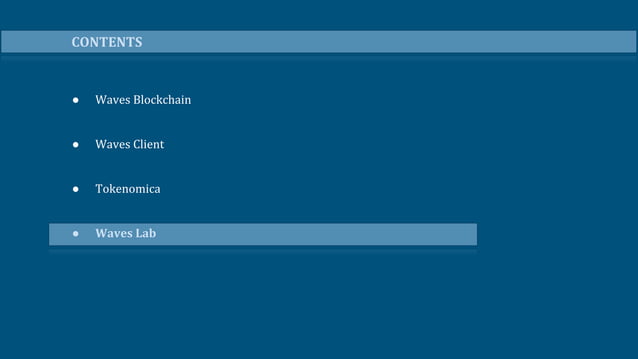 Waves Platform - A Complete Overview | PPT