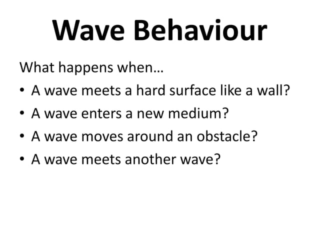 Waves ppt. | PPTX