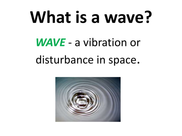 Waves ppt. | PPTX