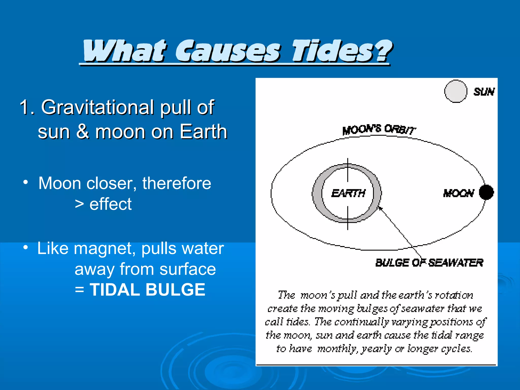 Waves, tides, and currents revised | PPT