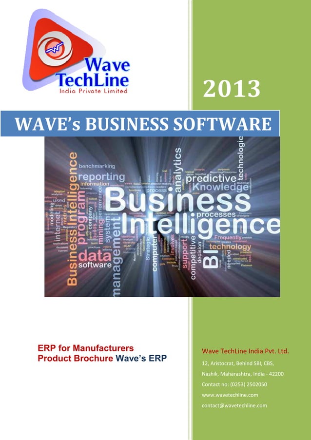 Wave TechLine ERP Software | PDF