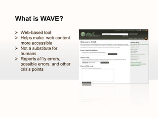 Wave training | PPT
