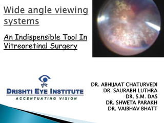 Wide angle viewing system | PPTX