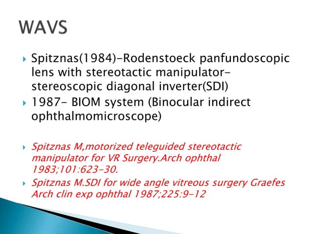 Wide angle viewing system | PPTX