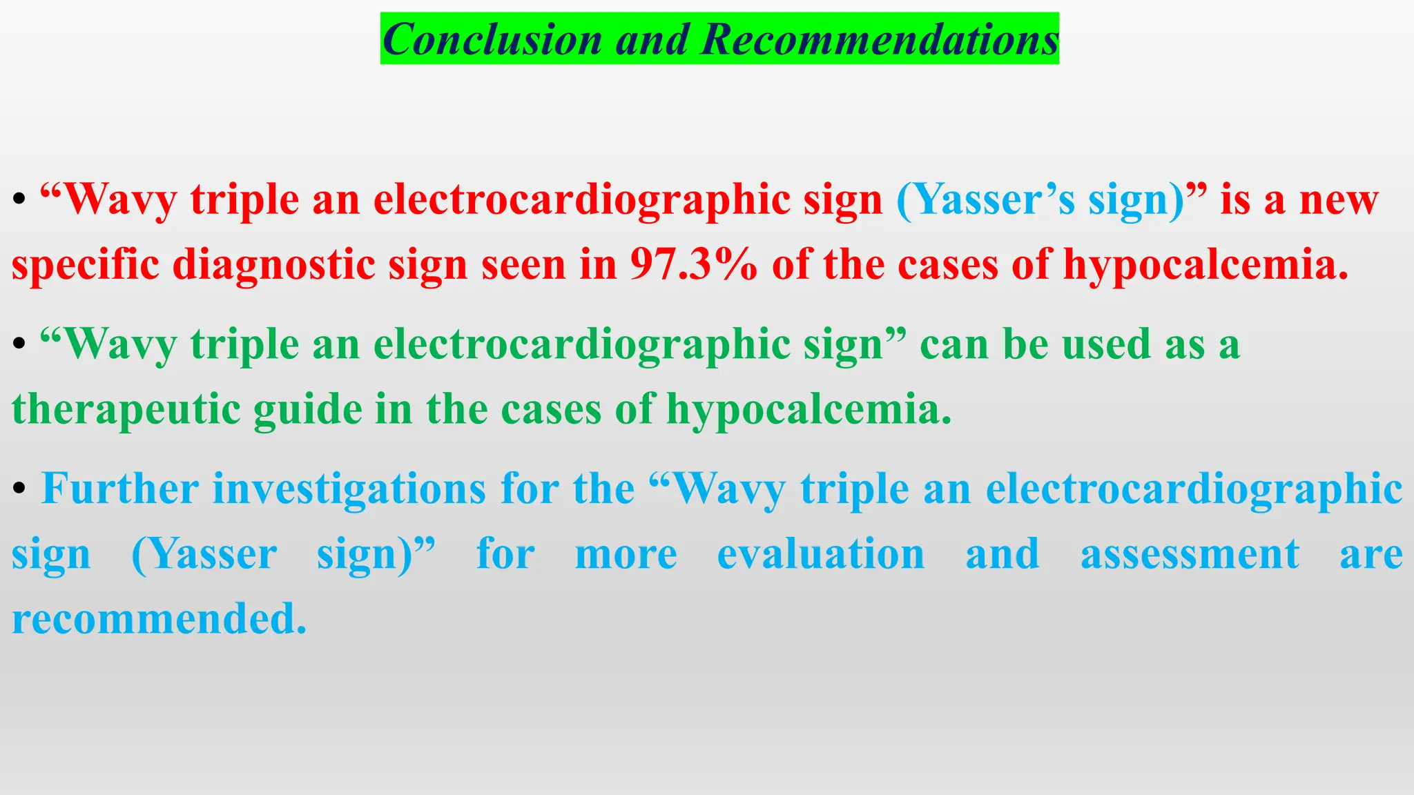 Wavy Triple An ECG Sign (Yasser’s Sign) in Hypocalcaemia.pptx