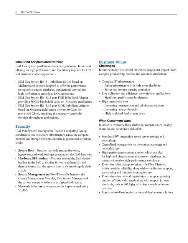 IBM PureFlex System | PDF
