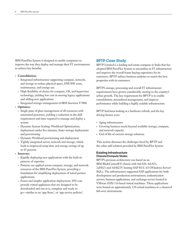 IBM PureFlex System | PDF