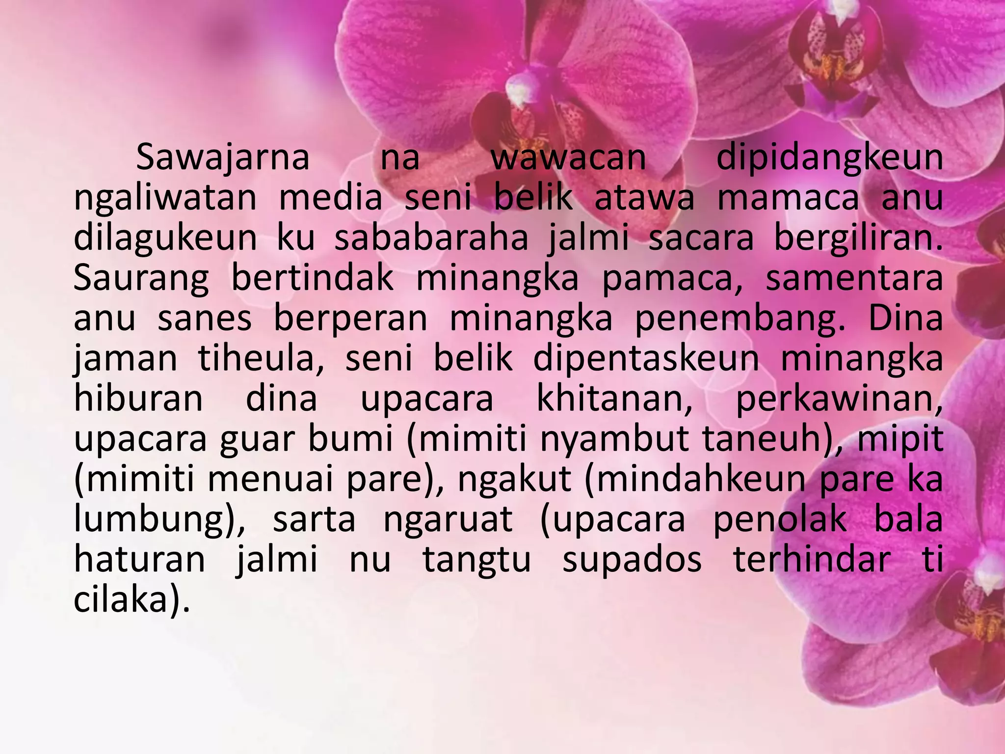 Wawacan | PPTX
