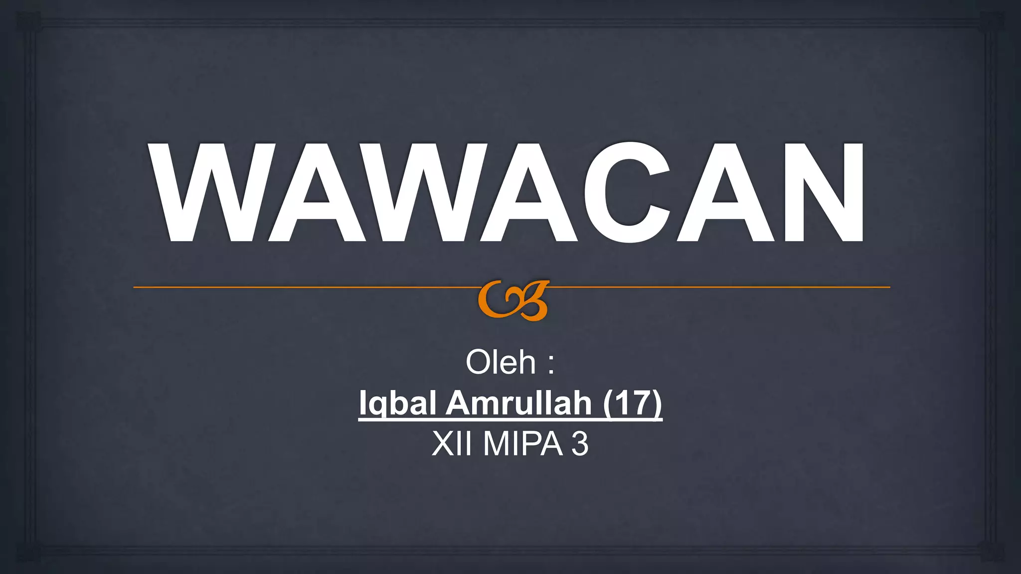 Wawacan Bahasa Sunda | PPTX