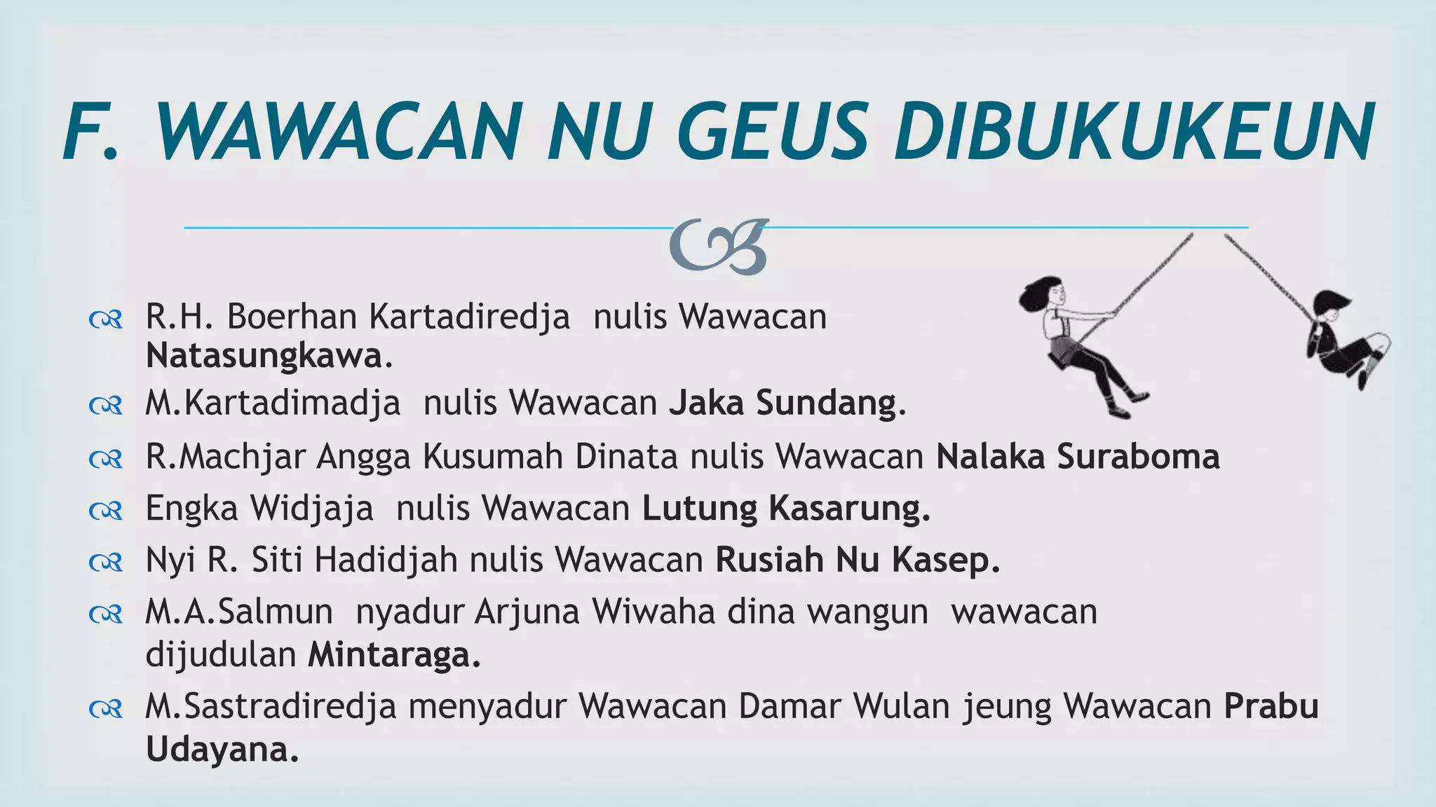 Wawacan Bahasa Sunda | PPTX