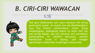 Wawacan Bahasa Sunda | PPTX